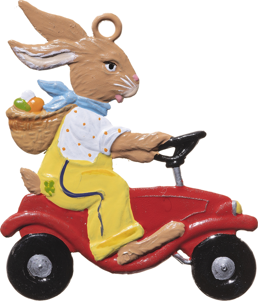 Hase mit Bobby Car | Blank | 12656-BL